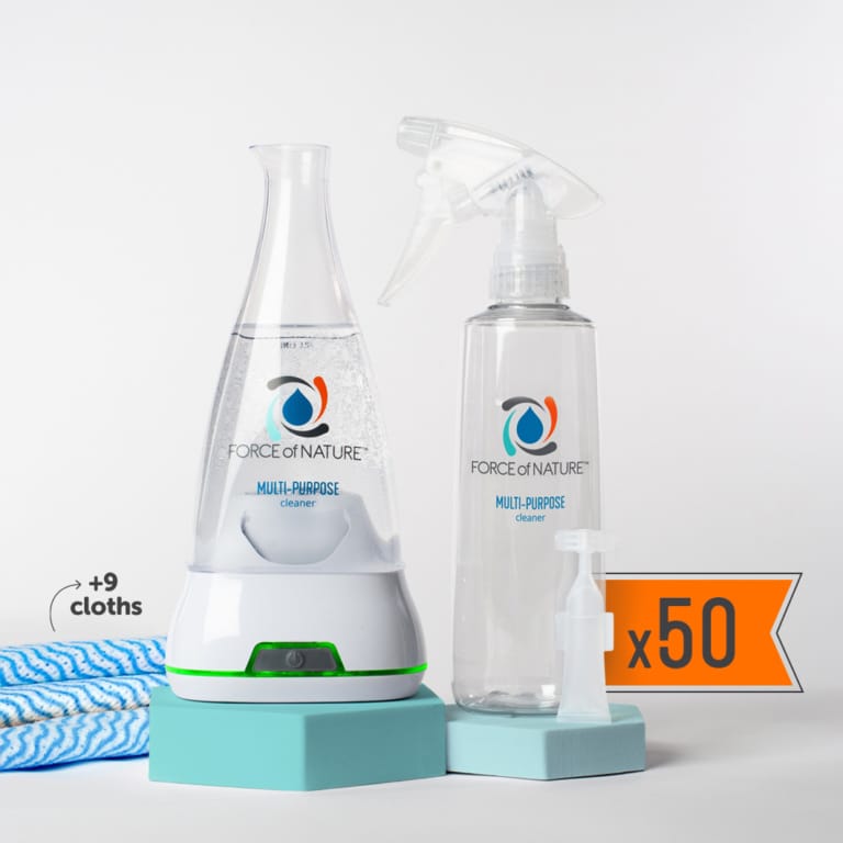 Force of Nature Super Saver Bundle | 50 Capsules + Cloths