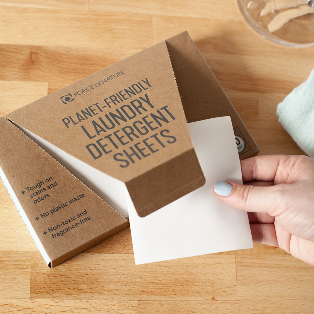 Shop Eco-Friendly, All-Natural Laundry Detergent Sheets
